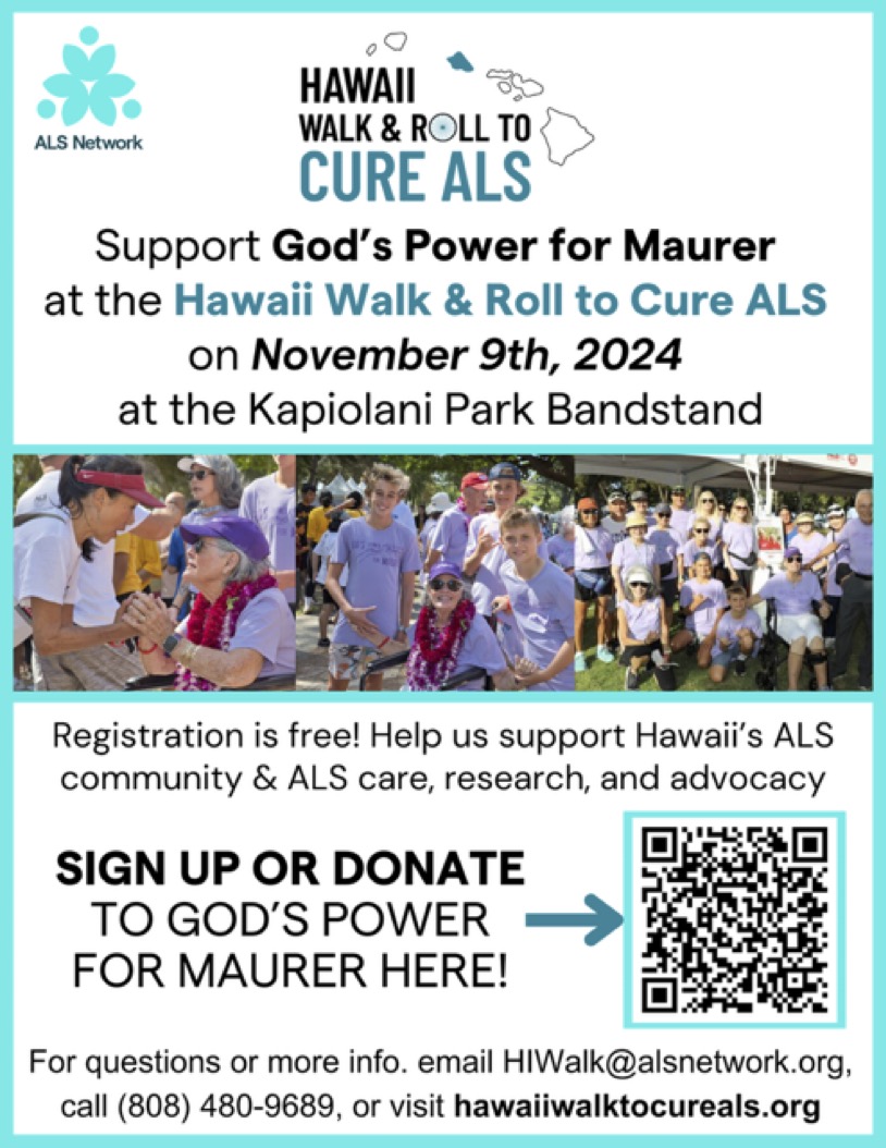 ALS Walk November 9, 2024 – Suzanne Maurer
